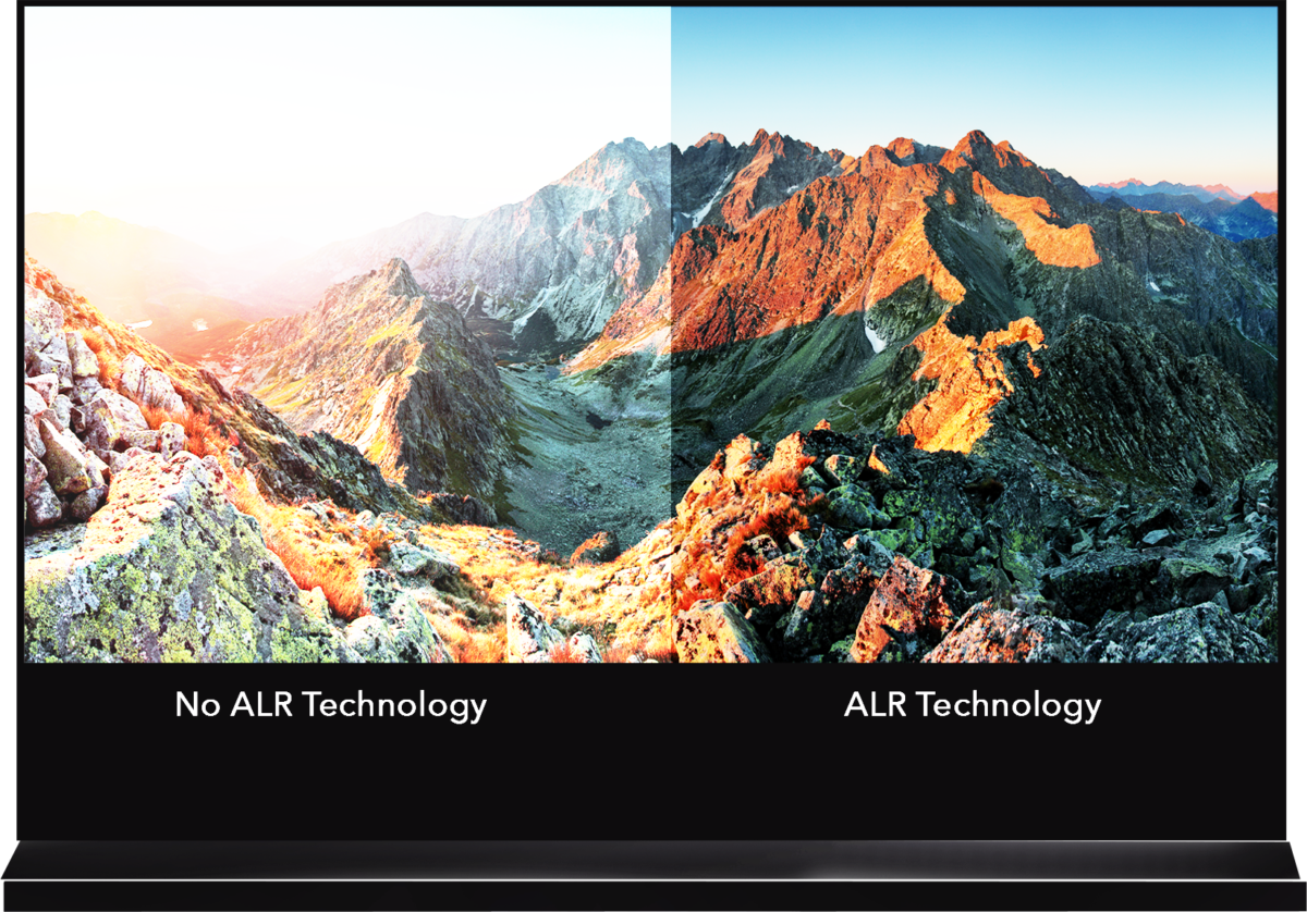 Floor Motorized Screen - Elunevision