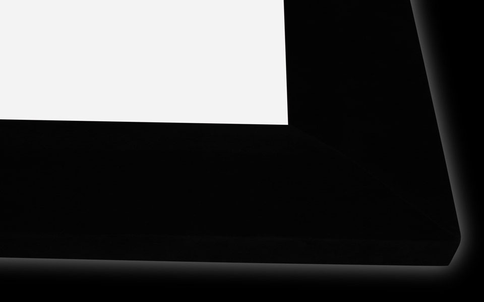 Reference Studio 4K Fixed Frame Projection Screen - Elunevision