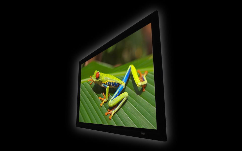 Reference Studio 4K Fixed Frame Projection Screen - Elunevision